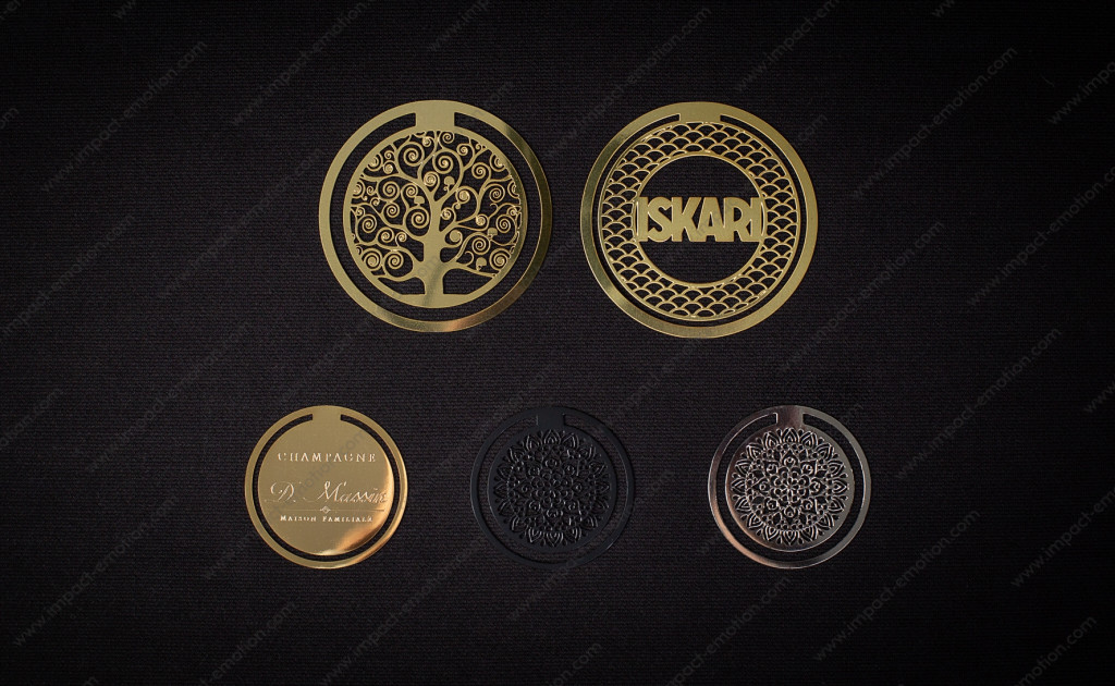 Marque-pages en métal sur mesure - Impact Emotion